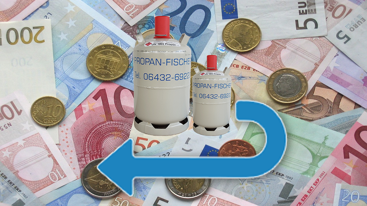 Unser Pfandsystem | Propan-Fischer